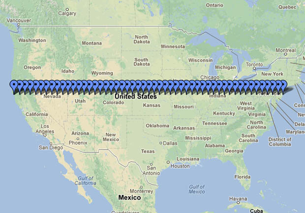 Photographer Capturing the 40th Parallel All Across the United States ...