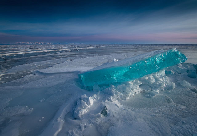 The Gem-Like Turquoise Ice Found on Lake Baikal | The Dream Within Pictures